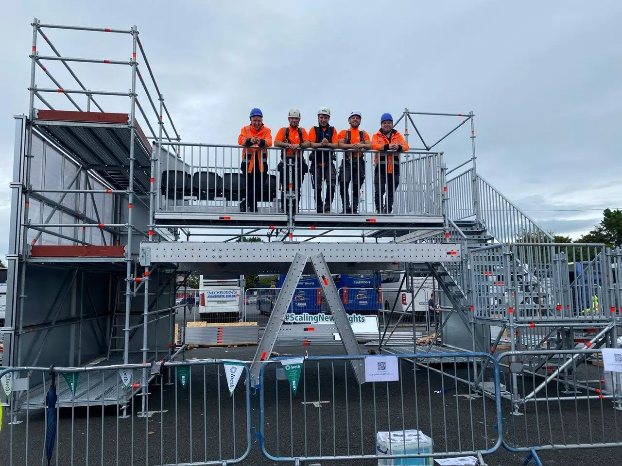 Scaffolding makes historic debut at WorldSkills Ireland 2025