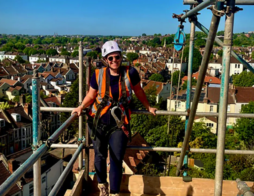 Lawyer doubles salary after switching to scaffolding career